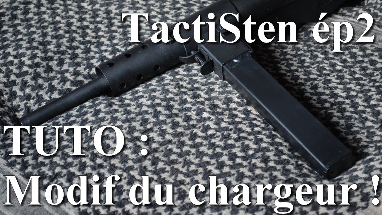 TactiSten ép2 : un vrai chargeur de Sten ! (n°358) - YouTube