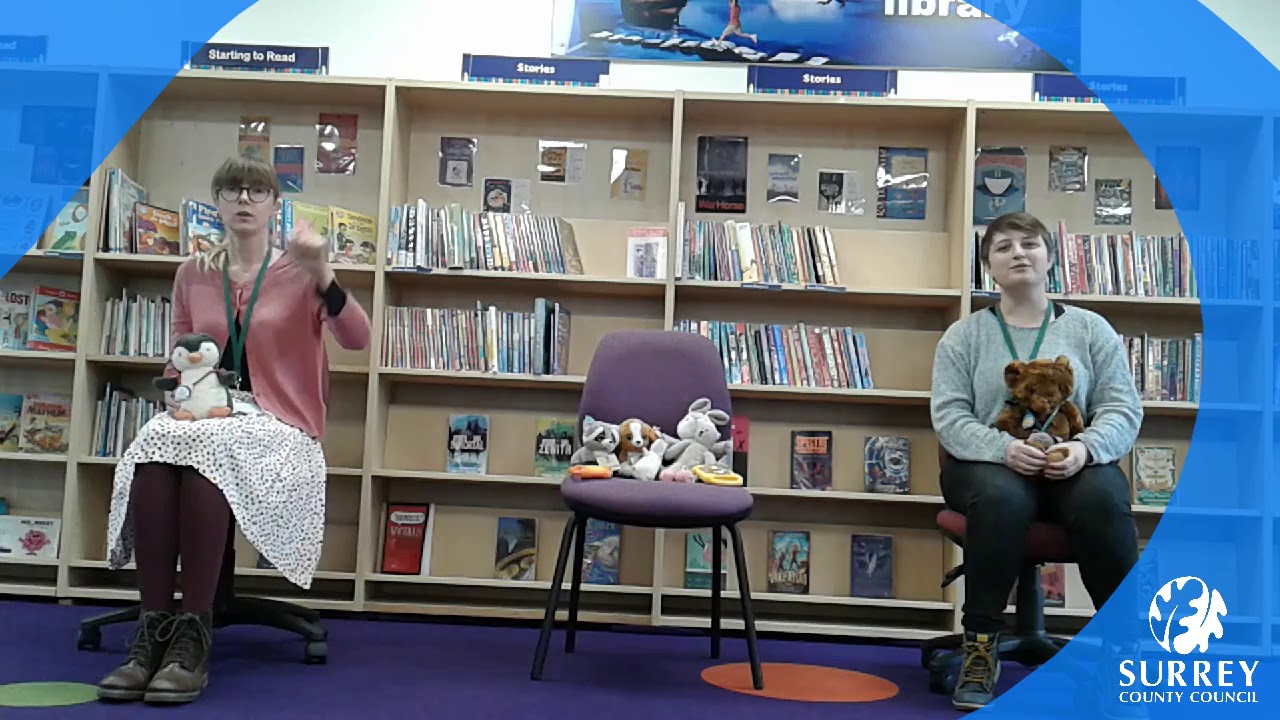 Surrey Libraries Rhymetime with Godalming Library - YouTube