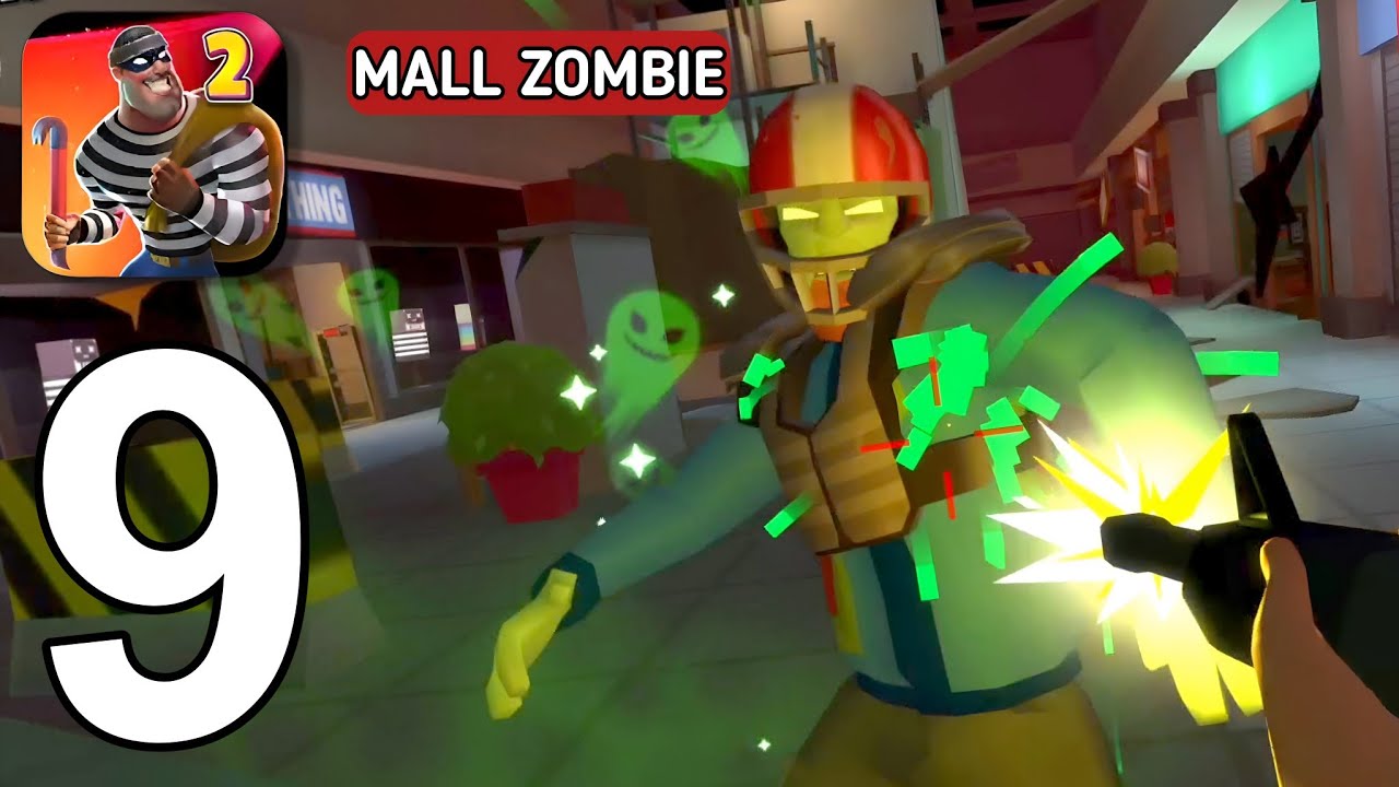 Robbery Madness 2 - Gameplay Walkthrough Part 9 - Mall Zombie (iOS ...