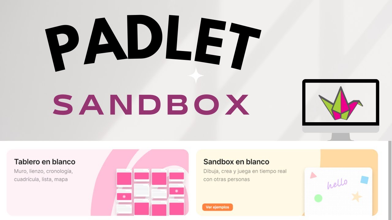 Descubre SANDBOX en PADLET: Crea Espacios de Aprendizaje Innovadores - YouTube