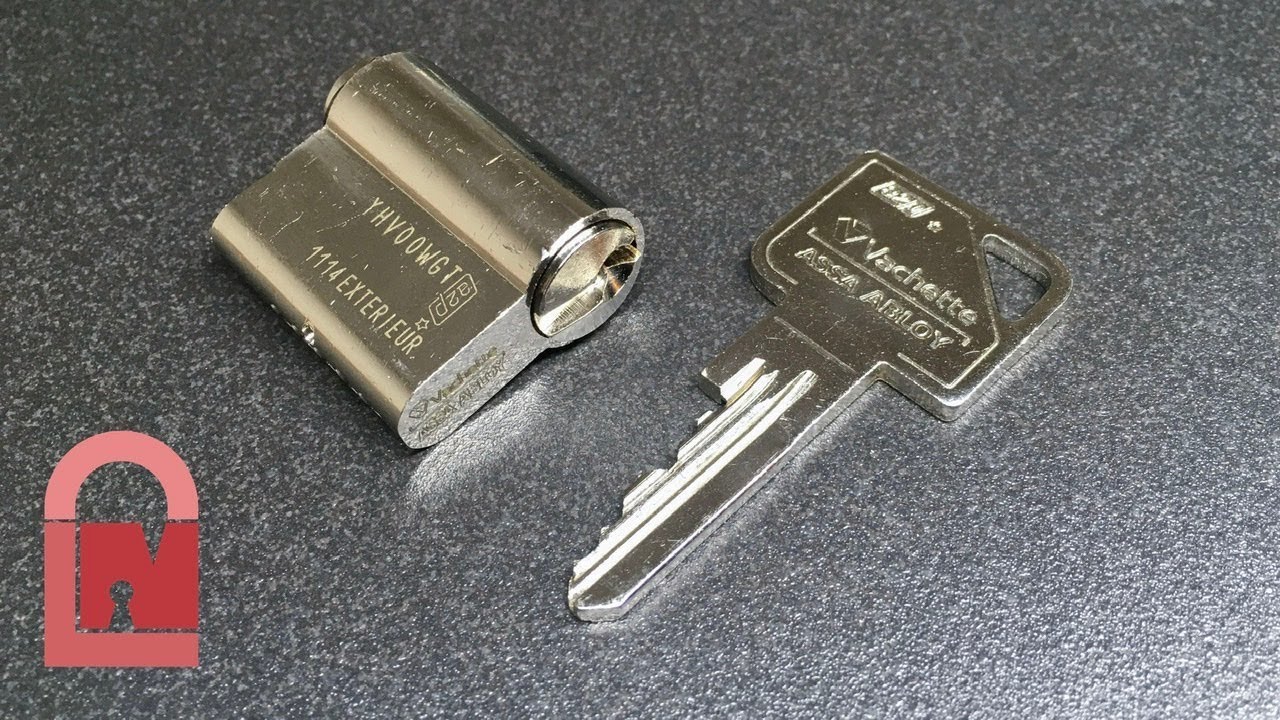Vachette HDI Lock Pick and Gut - Nasty Keyway! - YouTube