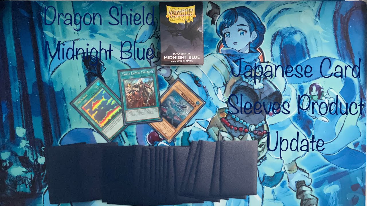 Dragon Shield Midnight Blue Card Sleeve UPDATE! 🔵🐉🛡️ I *MIGHT* Be ...