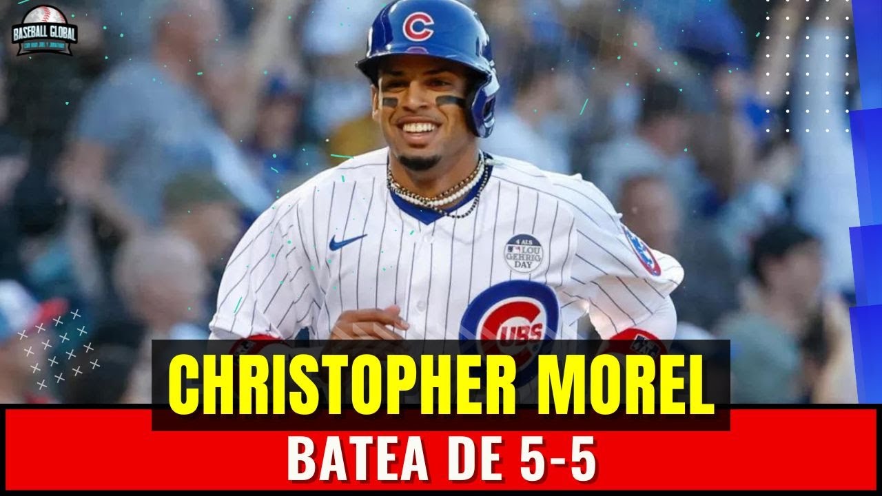 Christopher Morel hace historia con los CUBS | Béisbol Global - YouTube