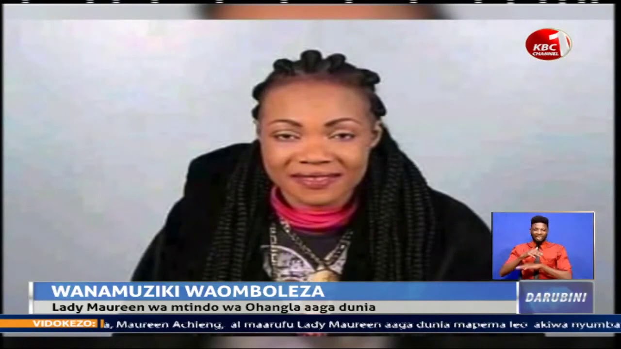Mwanamziki wa mtindo wa Ohangla Lady Maureen aaga dunia - YouTube