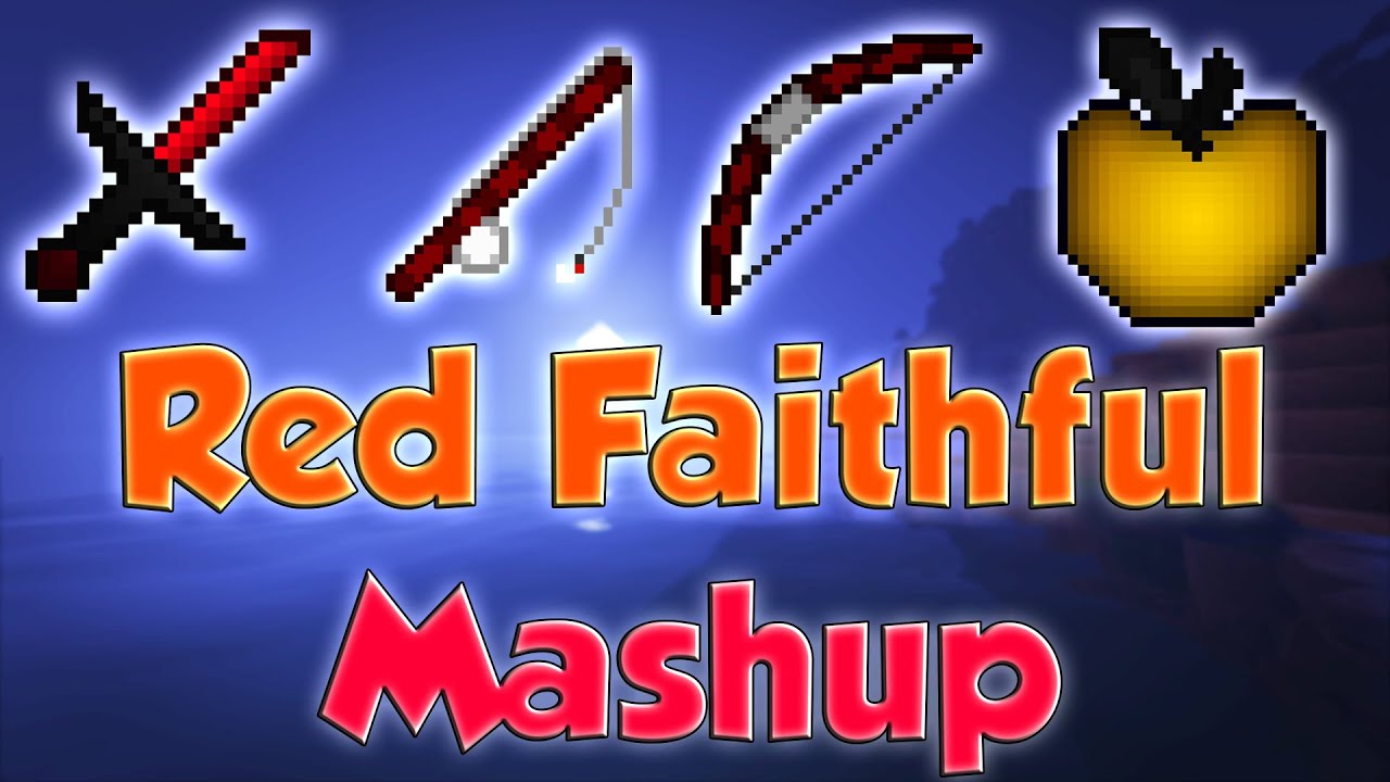 Red Faithful Mashup - Minecraft Texture Pack Release (MUST SEE) - YouTube