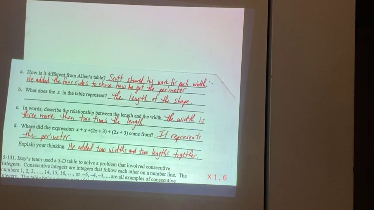 5.3.4: Using Variables to Represent Quantities in Word Problems - YouTube