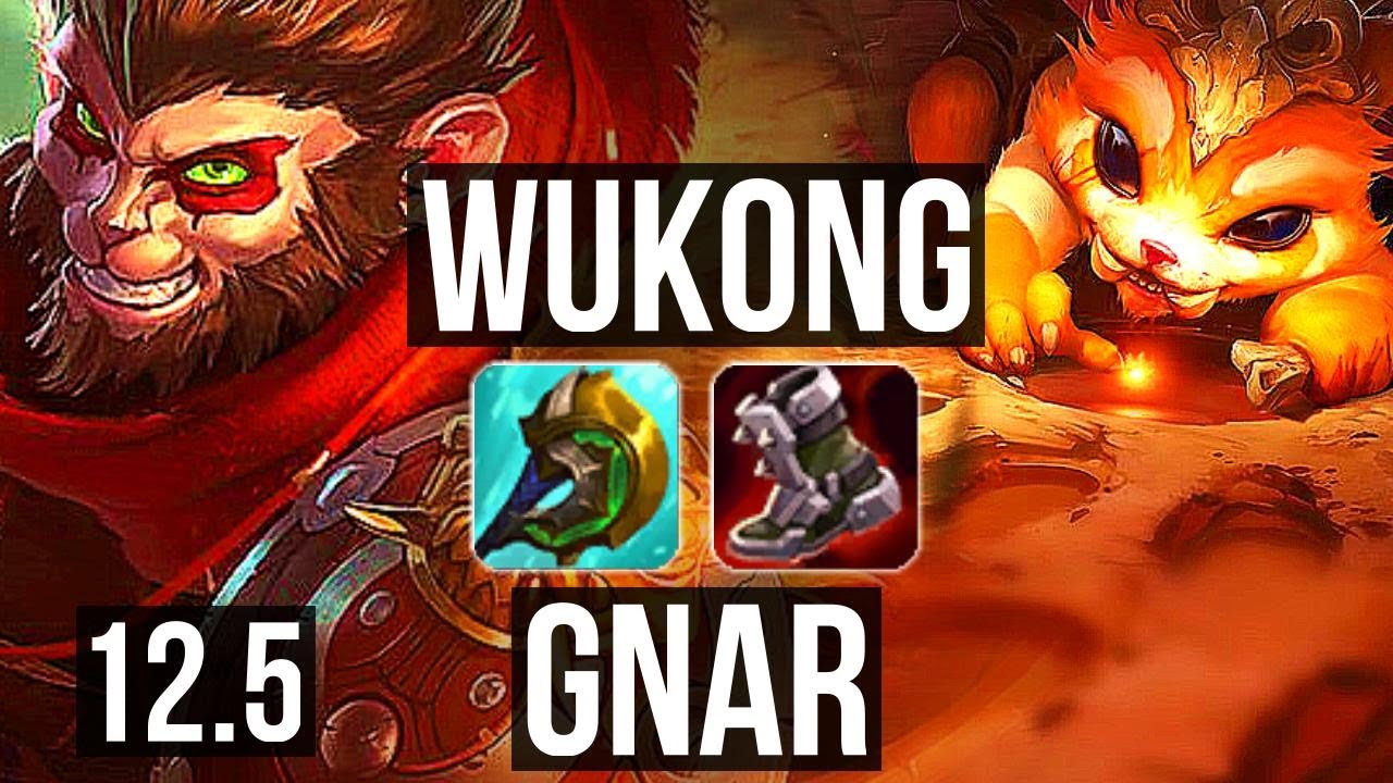Wukong Vs Gnar Top 3 9m Mastery 4 1 6 600 Games Euw Master