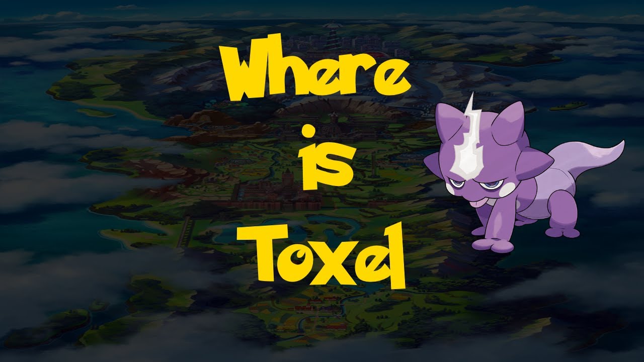 Where Is: Toxel (Gift Pokemon) (Pokemon Sword & Shield) - YouTube