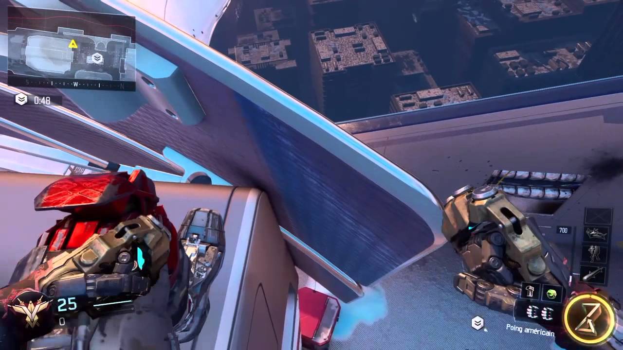 Spot trickshots sur la map SKYJACKED sur Call of Duty Black Ops 3 - YouTube