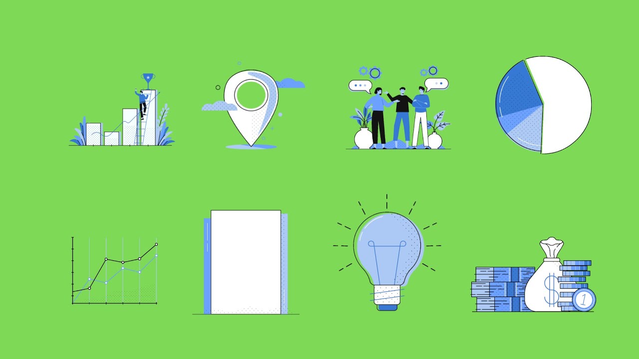 TOP 8 MOTION GRAPHIC ANIMATED FOR EXPLAINER VIDEO GREEN SCREEN EFFECT ...