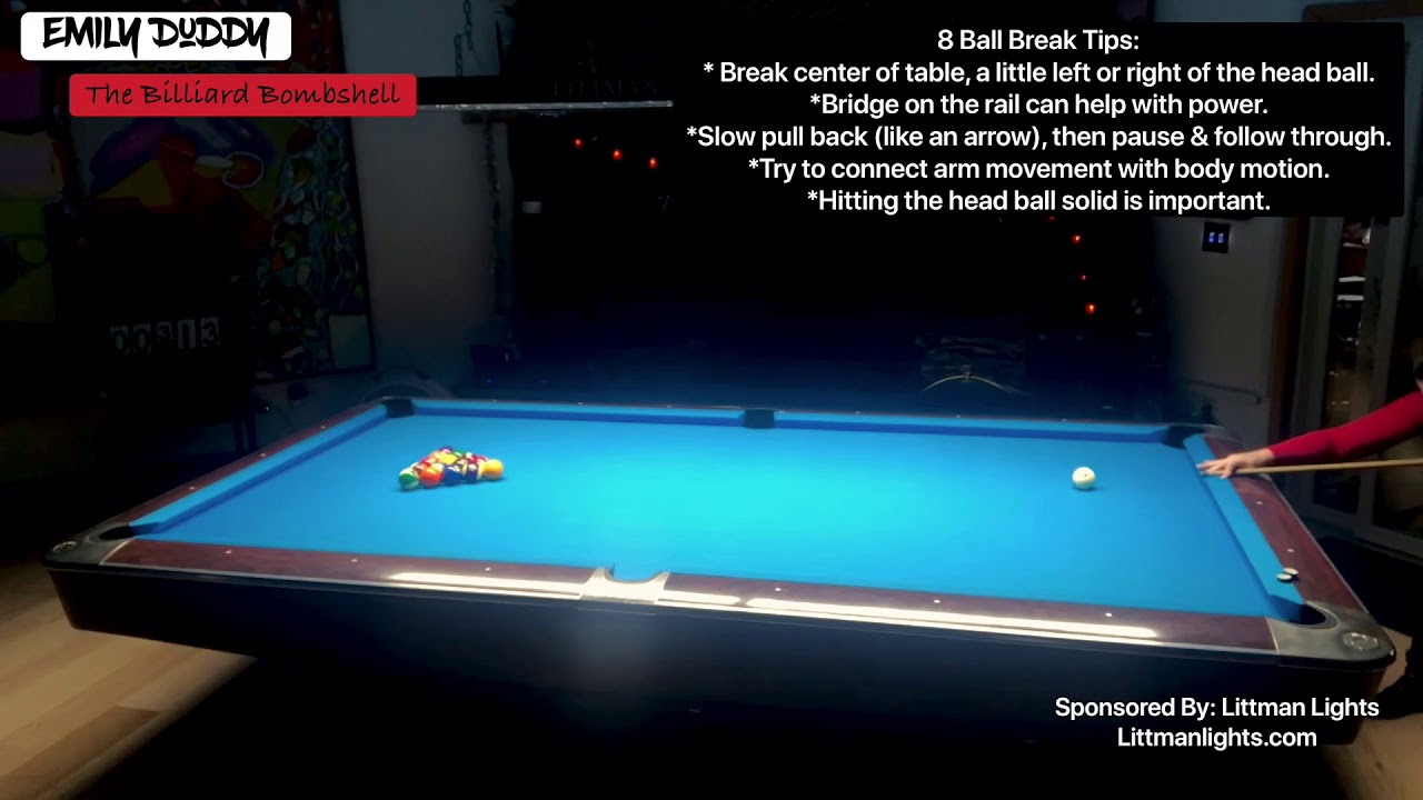 8 Ball Tips From Pool Pro Emily Duddy - YouTube