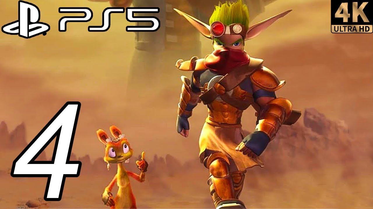 JAK 3 PS5 Gameplay Walkthrough Part 4 FULL GAME 4K 60FPS - No ...
