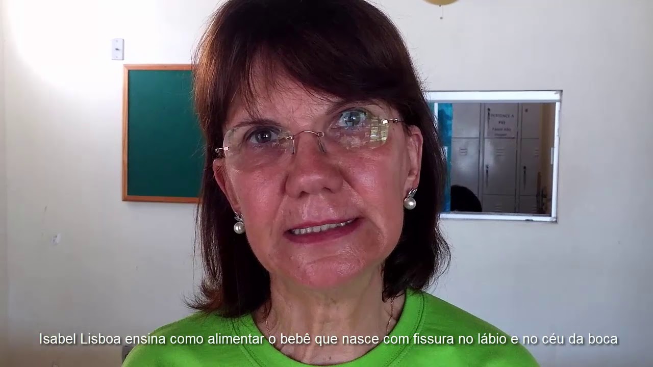 Enfermeira Isabel Lisboa ensina como alimentar criança que nasce com ...