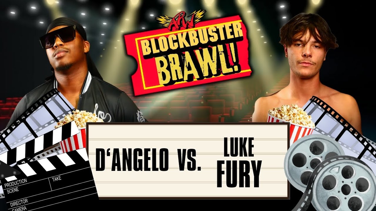 Blockbuster Brawl 2025 - D'Angelo vs. Luke Fury - YouTube
