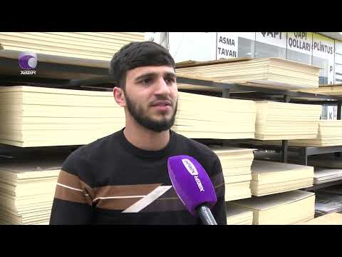 Tikinti materialları bazarında durğunluq yaşanır