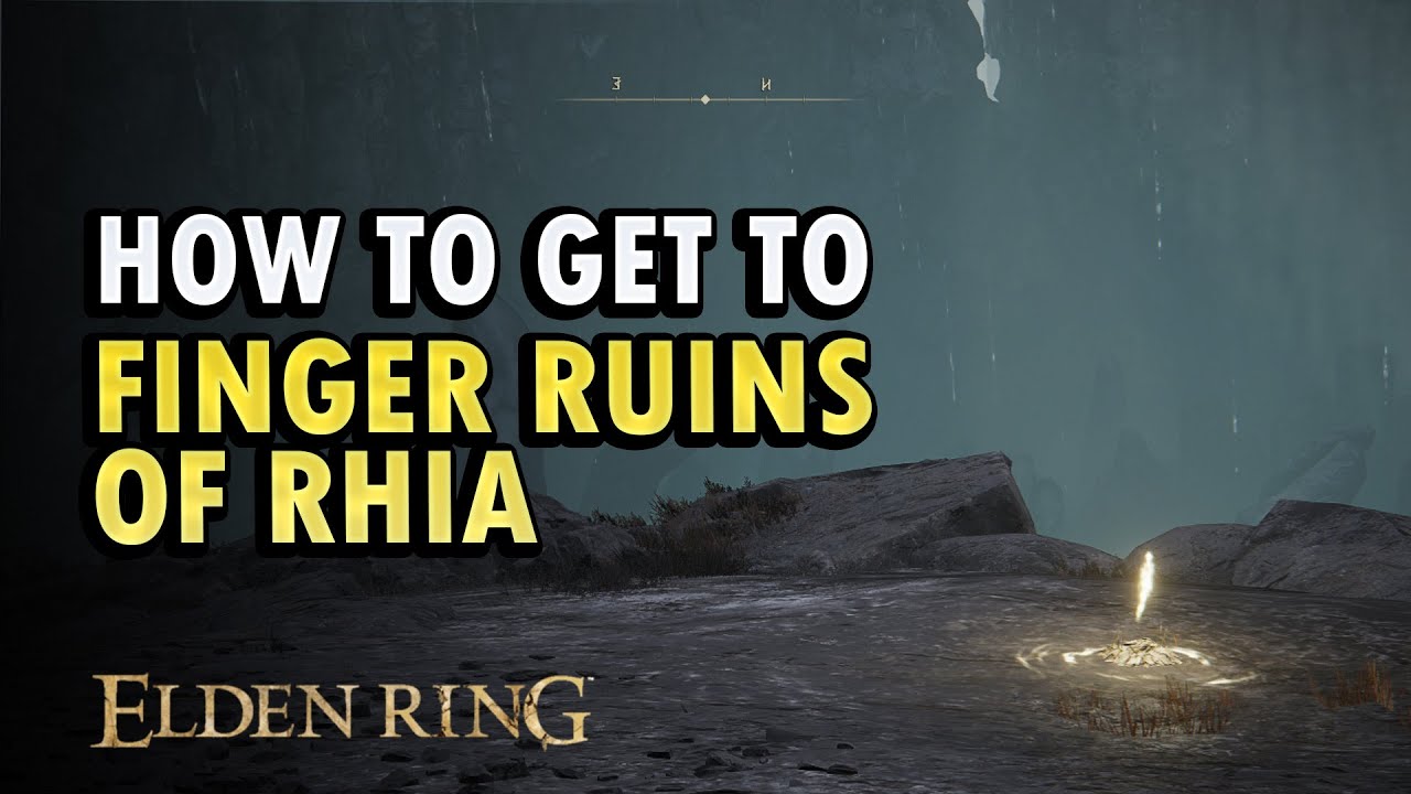 How to Get to Finger Ruins of Rhia Elden Ring DLC - YouTube