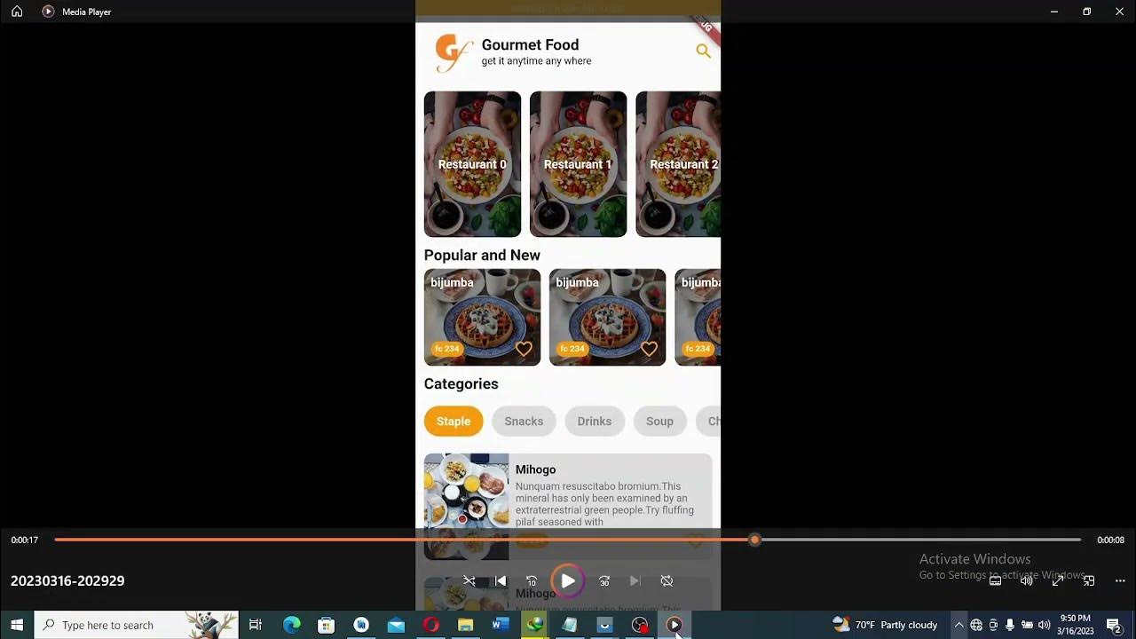 How To Implement a Sticky Header &ListView in Flutter - YouTube