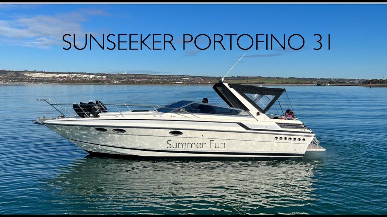 Sunseeker Portofino 31 summer 23/24 - YouTube