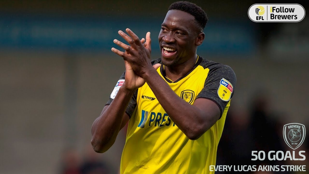 50 GOALS | Every single Lucas Akins strike for Burton Albion! - YouTube