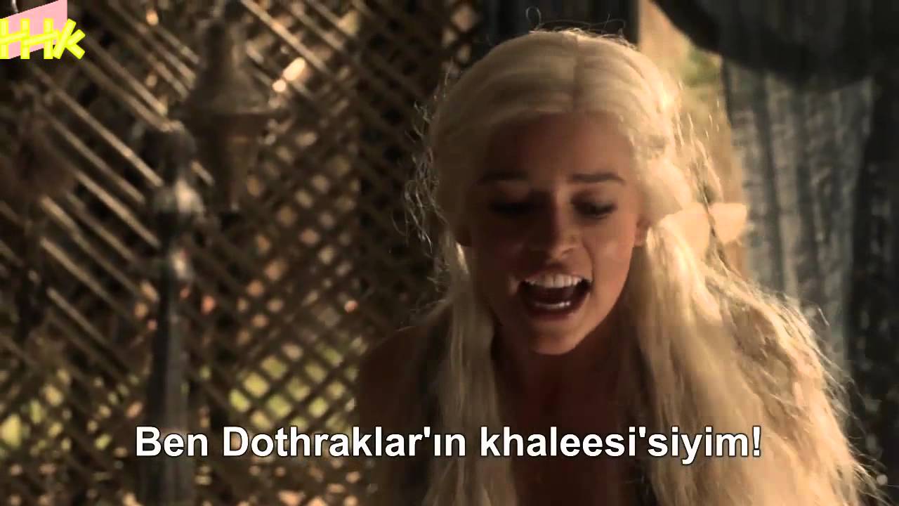 -Game Of Thrones- "I am a khaleesi of the dothraki" - YouTube