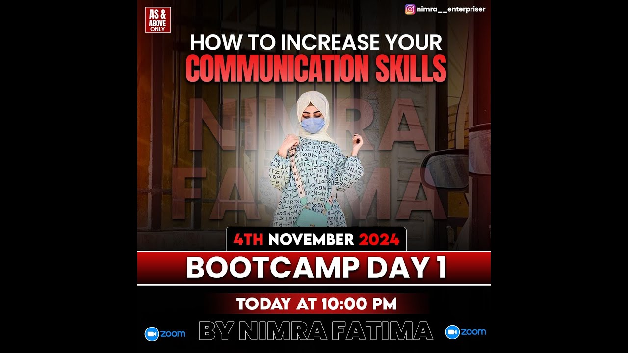 BC - DAY 1 How to improve your communication skills by Nimra fatima ...