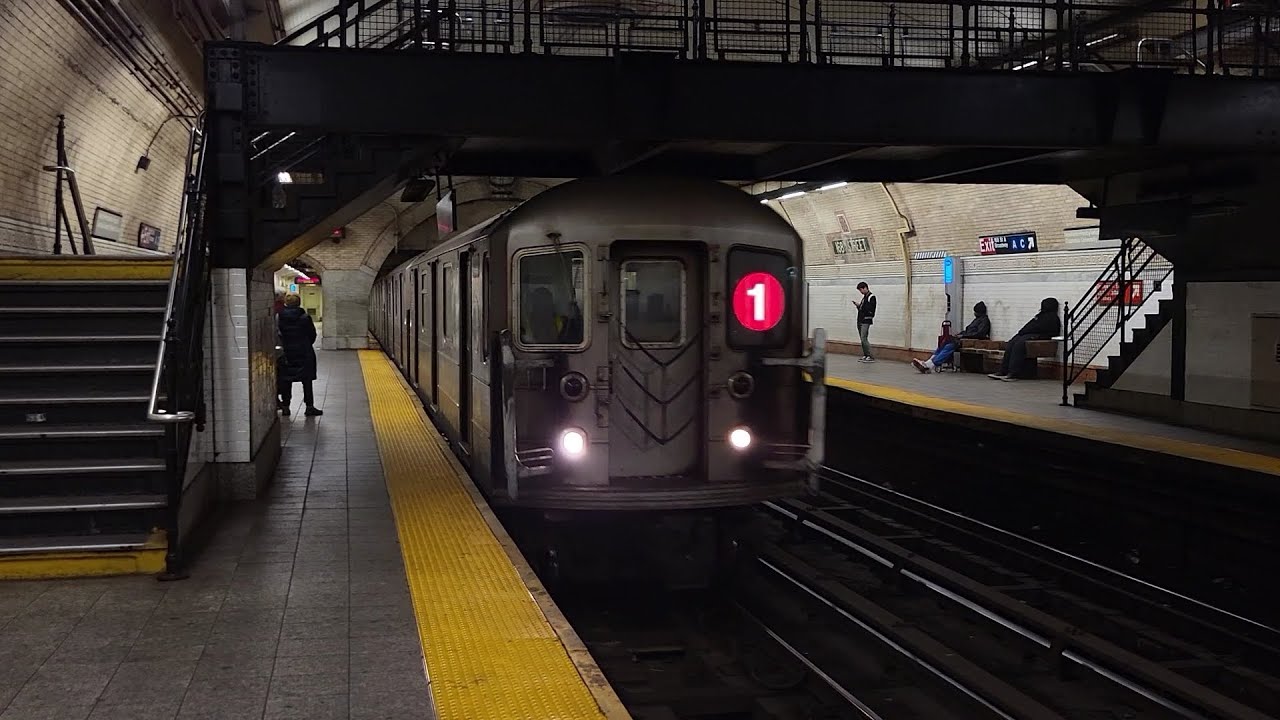MTA New York City Subway: 240th Street Yard Bound R62 NIS "1" Train ...
