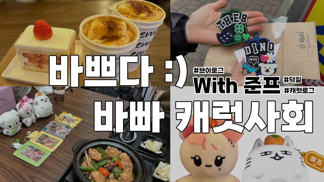 캐럿로그 캐럿은 덕질을 쉬지 않지 열심히 놀고 먹는 캐럿로그 캐럿 브이로그 Youtube