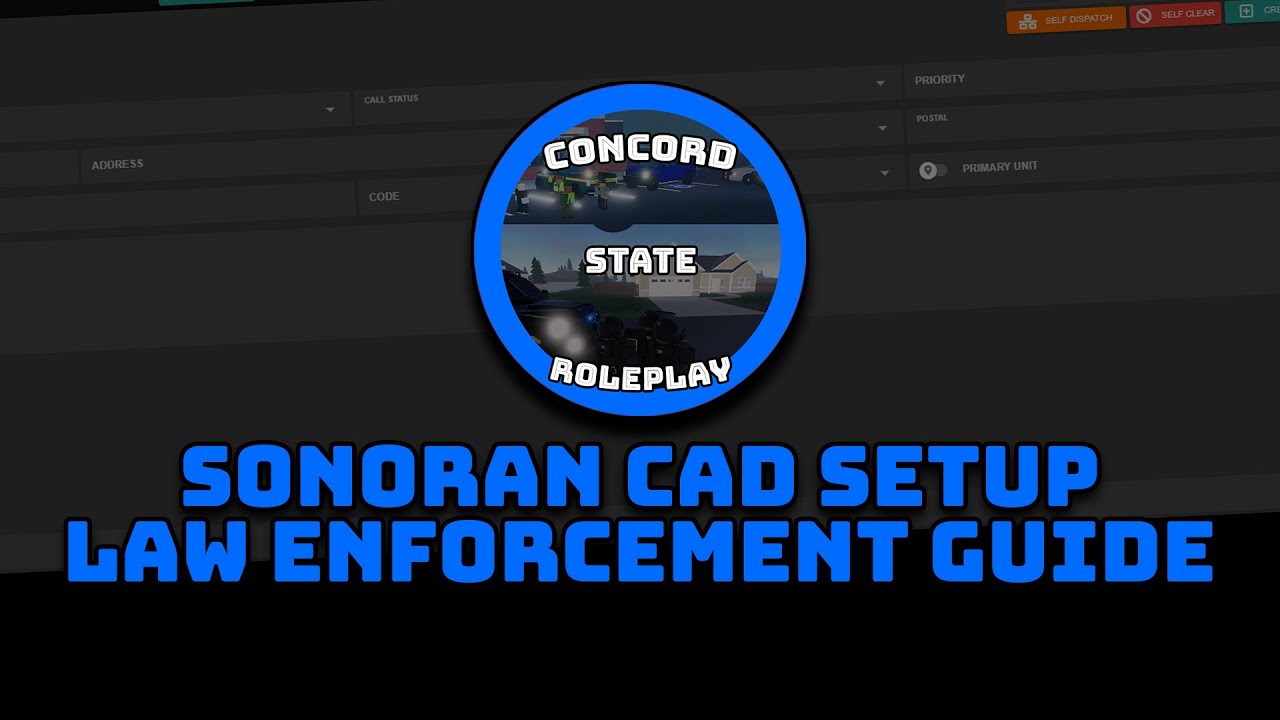 Concord State Roleplay - 2024 Law Enforcement MDT Setup and Walkthrough ...