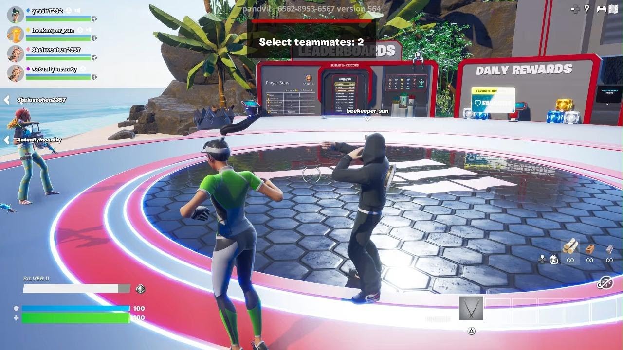 Playing Pandvil 2v2 Boxfights with EVNxtreme #Fortnite - YouTube