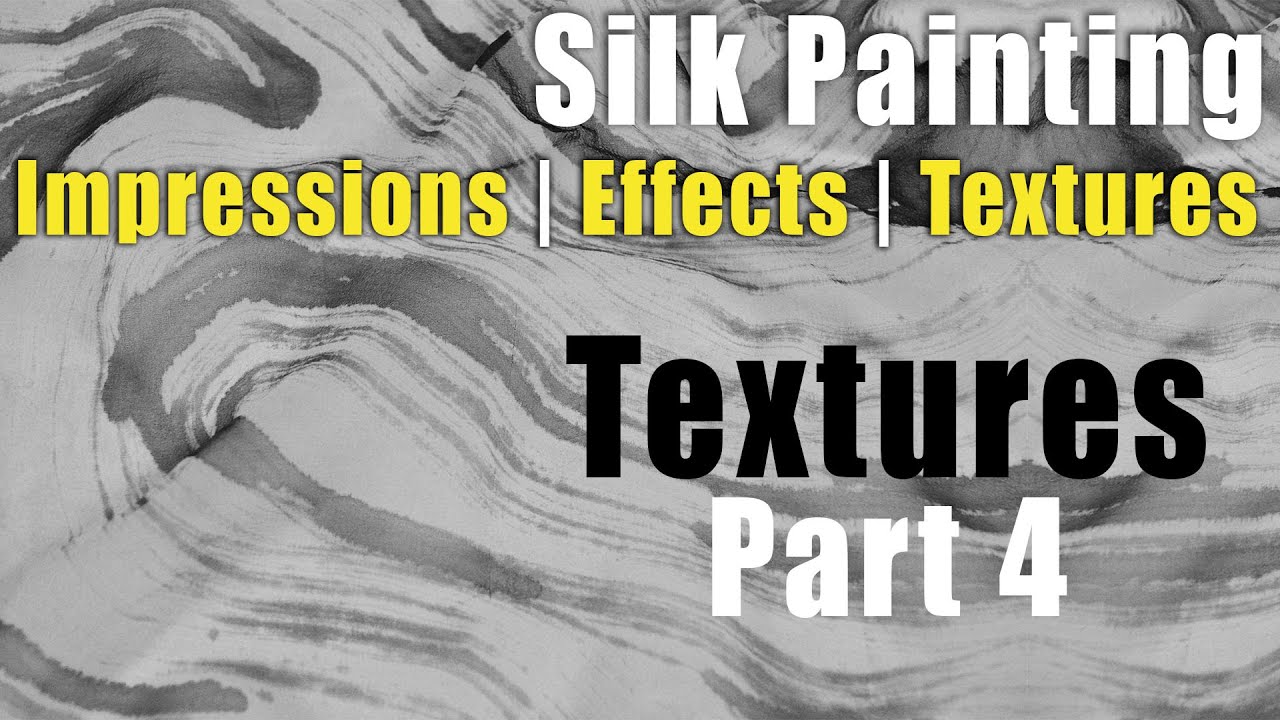 Silk painting | Textures | Effects | Impressions - YouTube