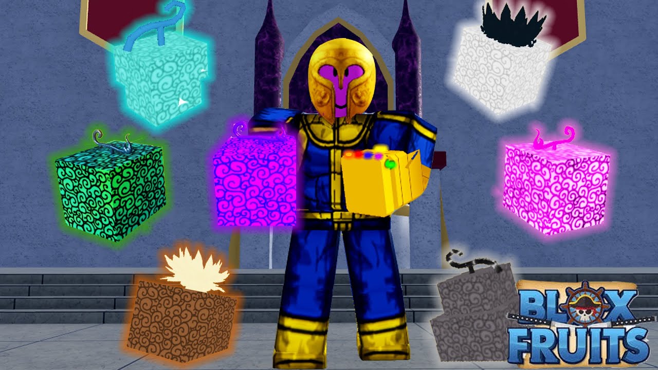 When you collect all new fruits in Blox Fruits - YouTube