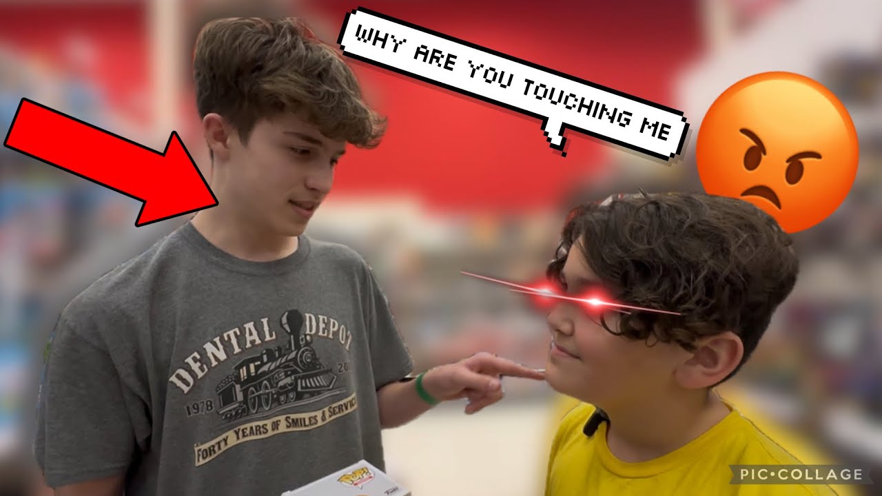 THIS RANDOM GUY AT TARGET WAS WEIRD!!! - YouTube