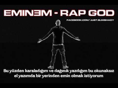 Eminem - Rap god ( Türkçe altyazılı )
