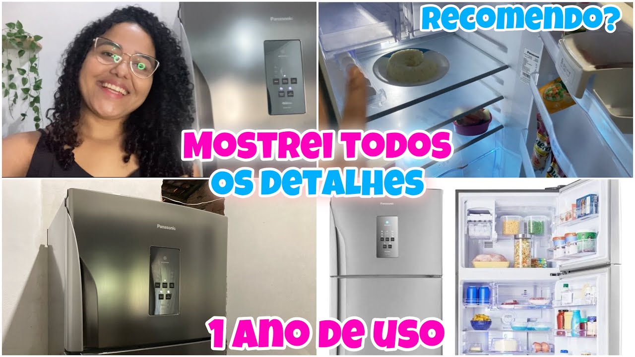 GELADEIRA PANASONIC 435L MODELO BT51 | Família Coelho - YouTube