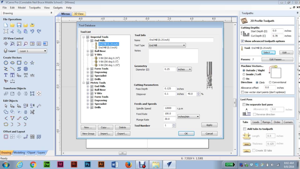 How to cut vectors from a bitmap - YouTube