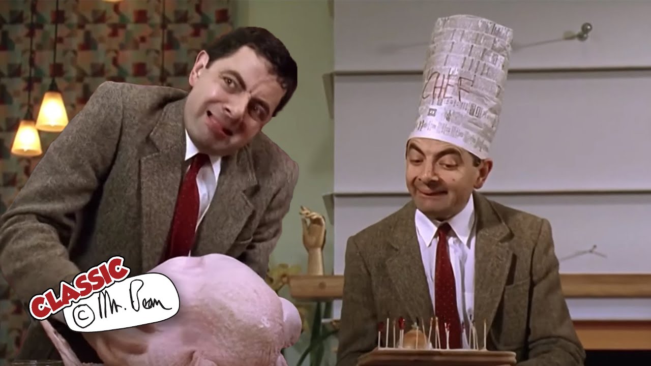 Mr Bean's World Famous Turkey Dinner🦃 | Bean: The Movie | Classic Mr ...