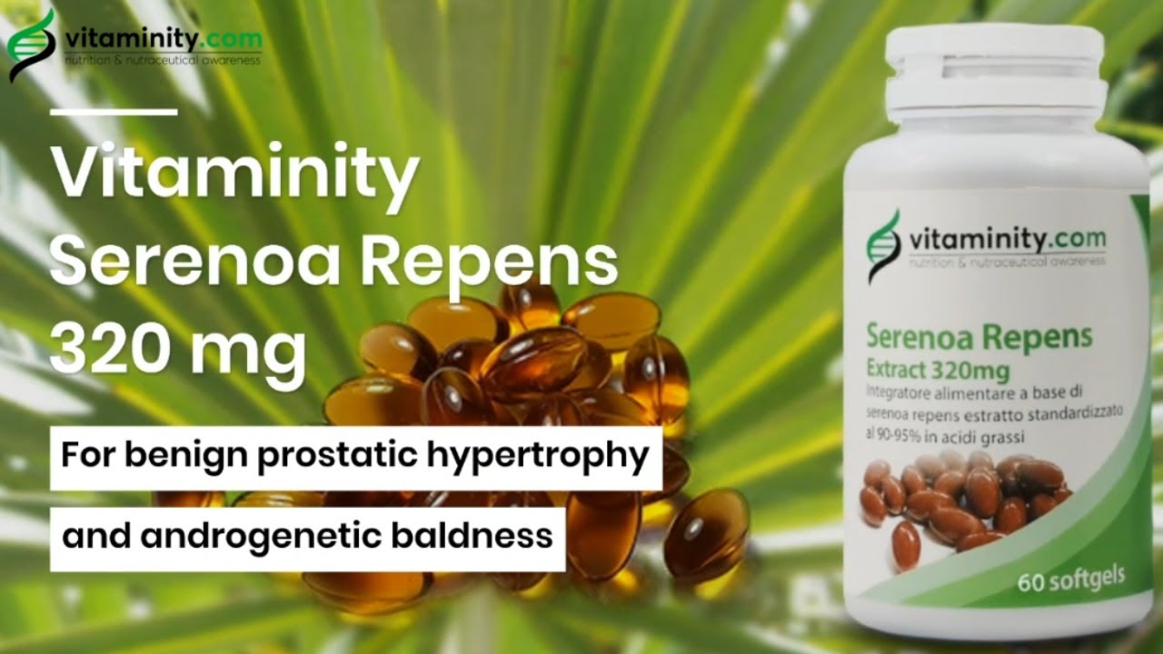 Vitaminity Serenoa Repens 320 mg - YouTube