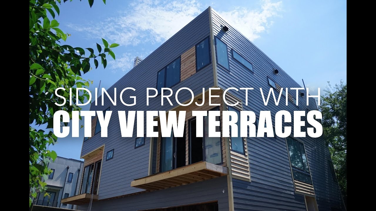 Siding Project With City View Terraces - YouTube