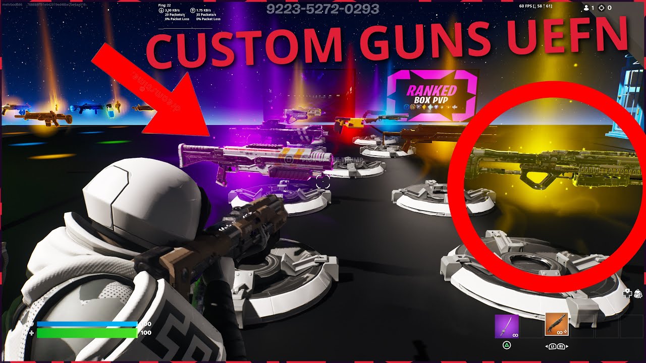 *CUSTOM* GUNS IN FORTNITE - YouTube
