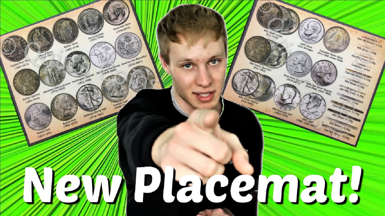 NEW COIN ROLL HUNTING PLACEMATS ARE OUT NOW (VERY LIMITED SUPPLY ...