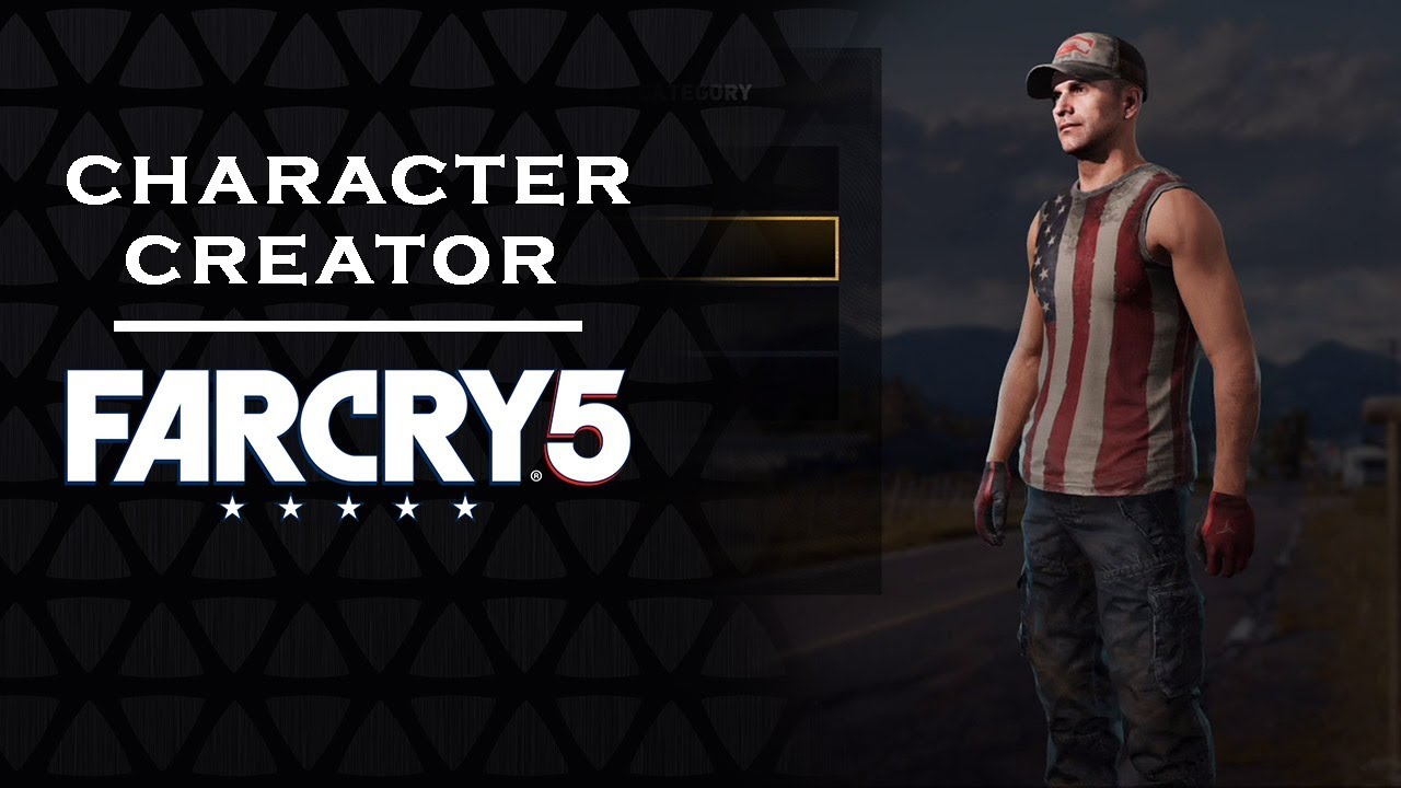 FAR CRY 5 - CHARACTER CUSTOMIZATION | Male [FC5] - YouTube