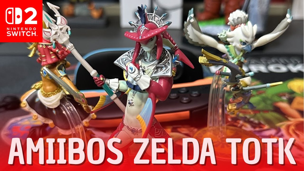 UNBOXING AMIIBOS de los SABIOS de Zelda Tears of the Kingdom - YouTube