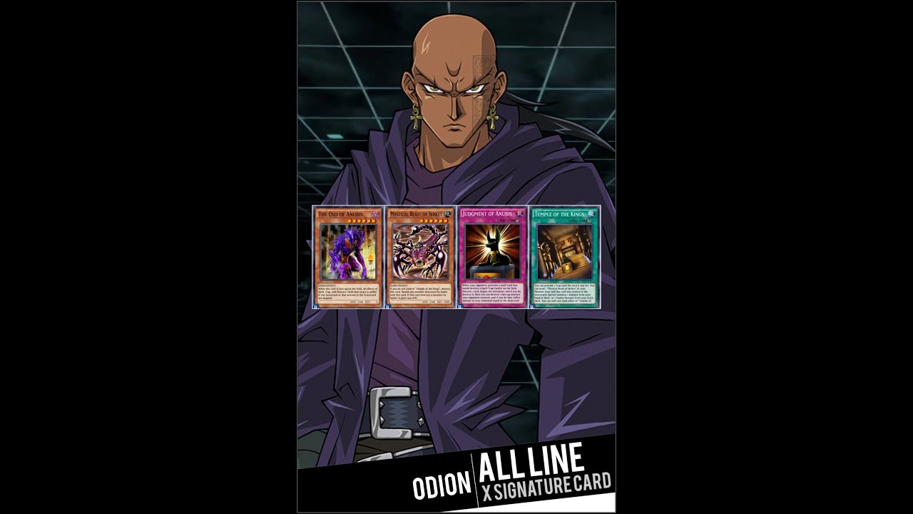 Yugioh Duel Links - Odion x ALL Special Phrases Card - YouTube