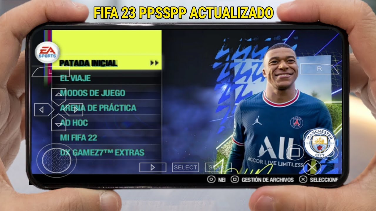 FIFA 14 MOD FIFA 23 PPSSPP SIN INTERNET ACTUALIZADO | NARRACION EN ...