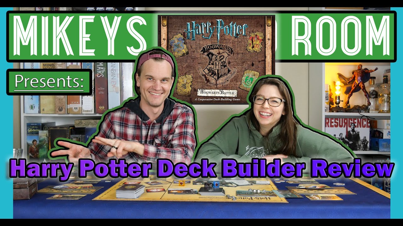 Harry Potter Hogwarts Battle - Cooperative Deck Builder - Review - YouTube