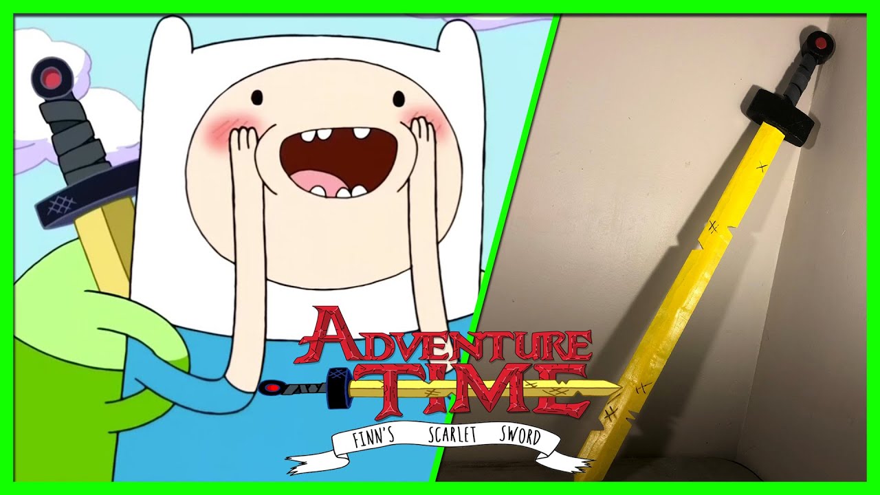 Making Finn's Scarlet Sword (How-To) - YouTube