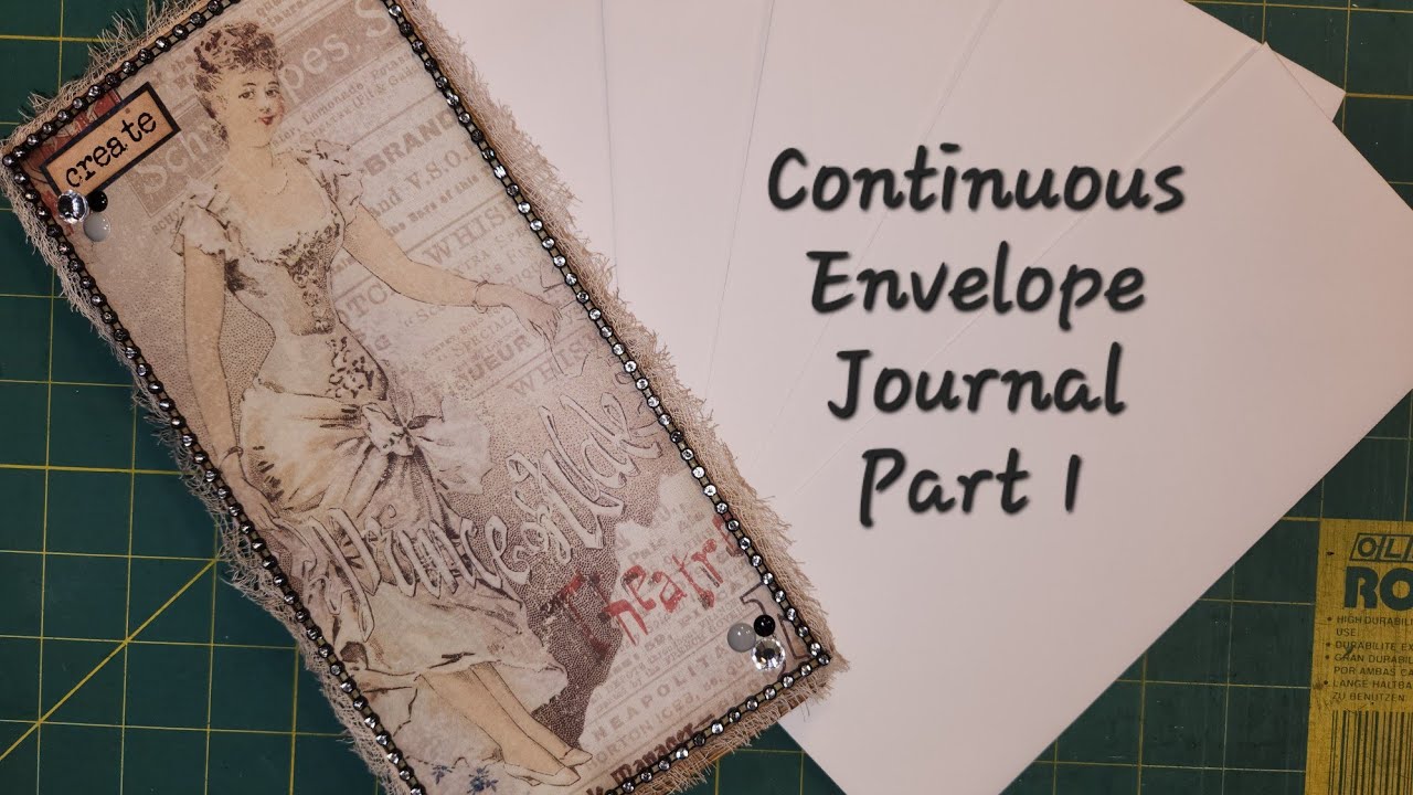 'Greek Key' Continous Envelope Journal, Part 1, The Beginning... It's ...