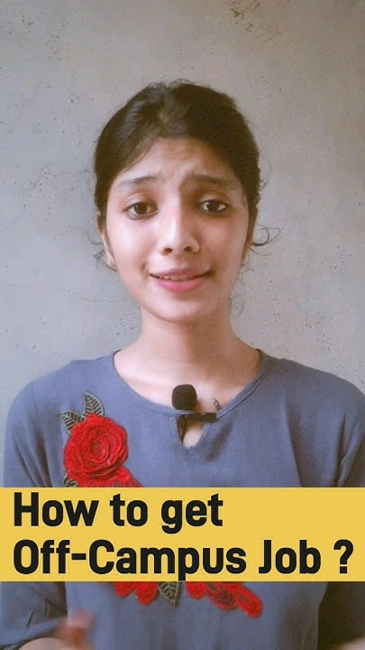 How to get Off-campus Job? # How to get Off-campus Job #How to crack Off-campus Internship - YouTube