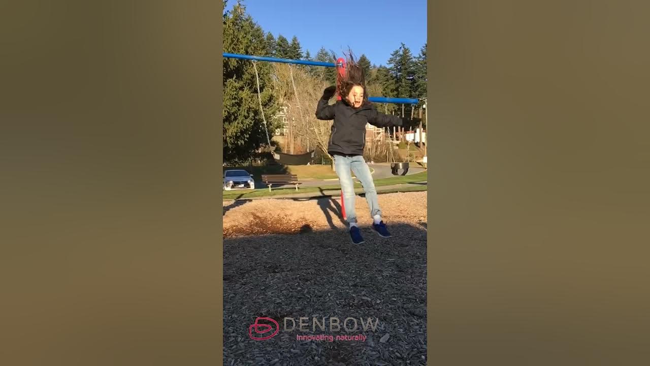 Safety First Playground Wood Chips From Denbow Youtube