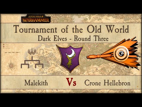 Tournament of the Old World - Dark Elves Round 3 - Malekith Vs. Crone ...